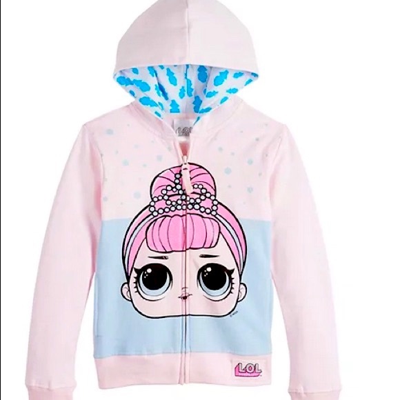 Disney | Shirts & Tops | Nwt 4 Or 5 6 Lol Surprise Hoodie Coat Jacket ...